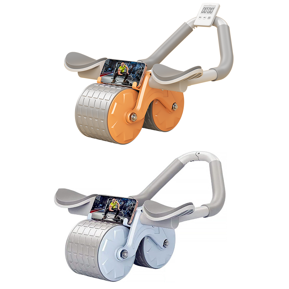 Automatic Rebound Abdominal Core Wheel Abs Roller Elbow Support Exerci ...