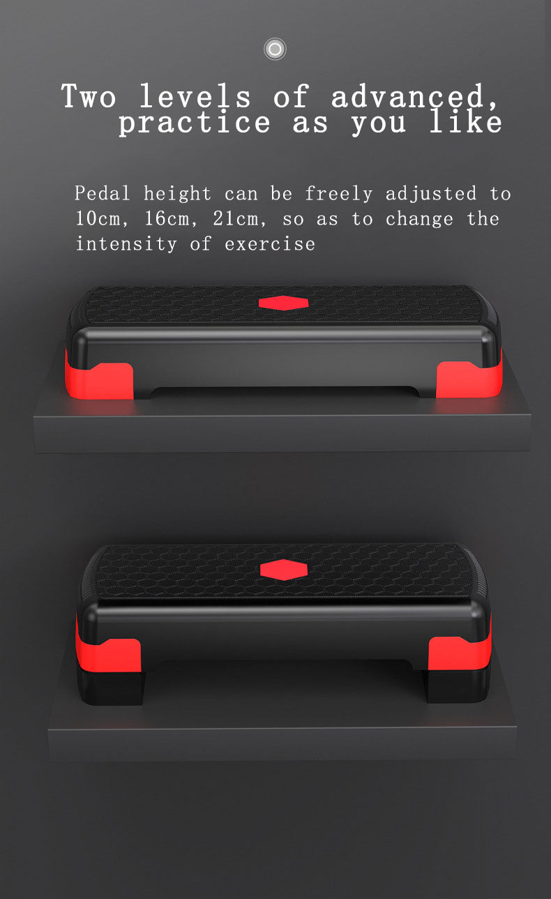 3 Level Aerobic Exercise Step Stepper Riser Yoga Workout Cardio Fitnes ...