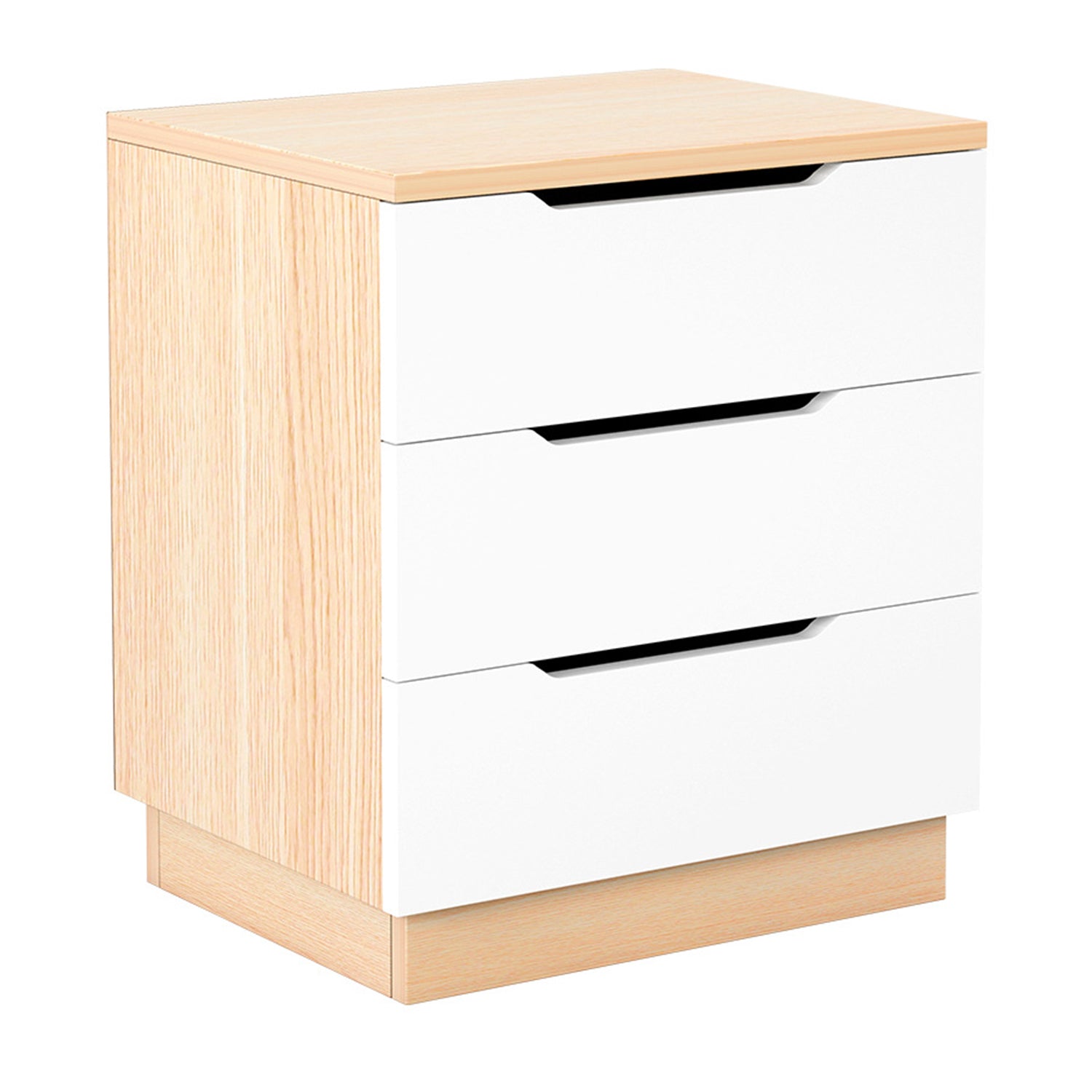 Foret Bedside Table Side Tables Drawers Nightstand Bedroom Storage Cab ...