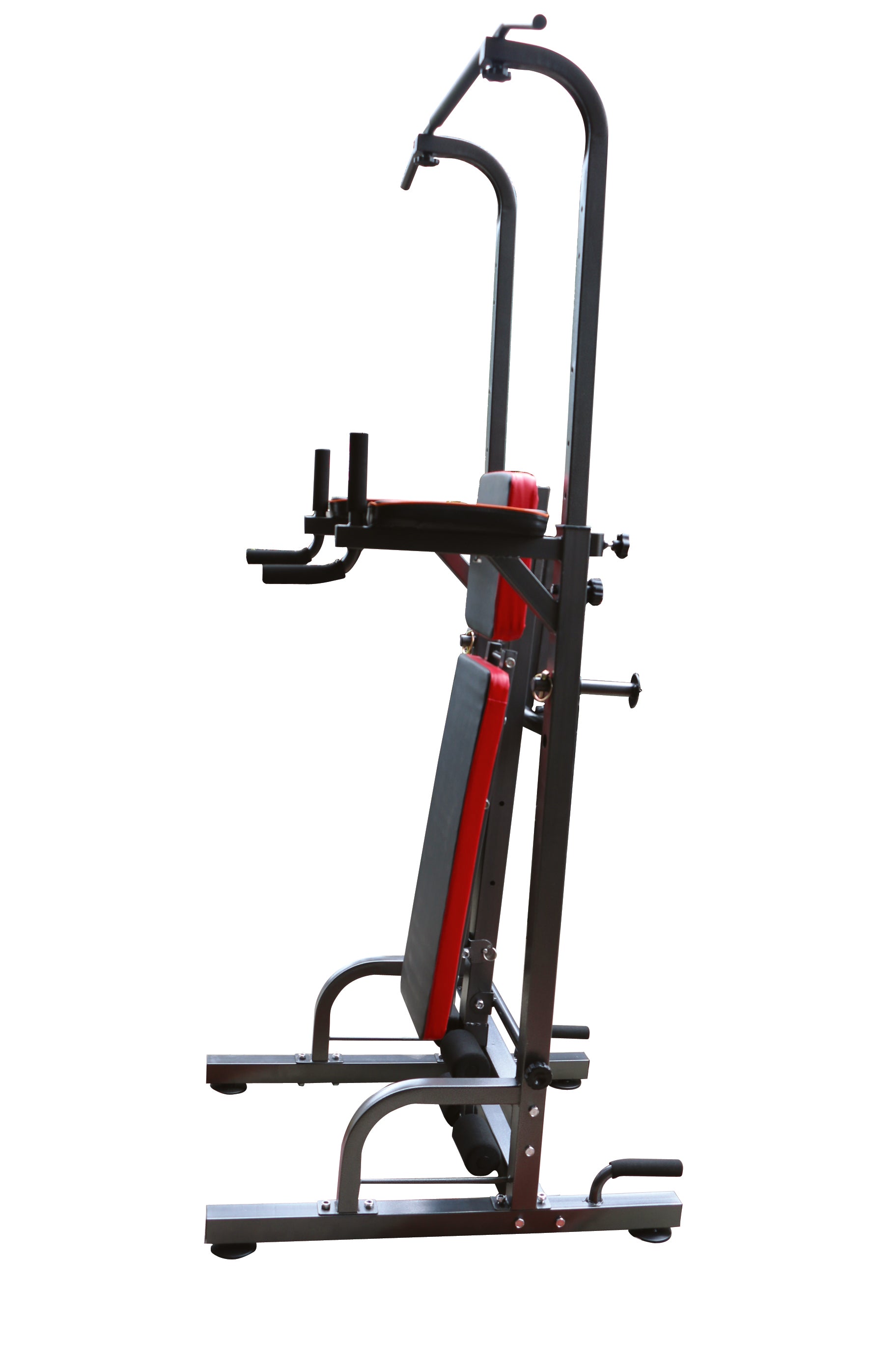 Fitness Master Gym Bench Foldable Dip Tower Bar Chin Push Pull Up benc ...